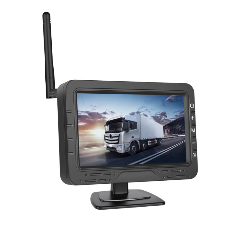 4.3" Wireless Backup Camera & Monitor Kit with License Plate Mount ...